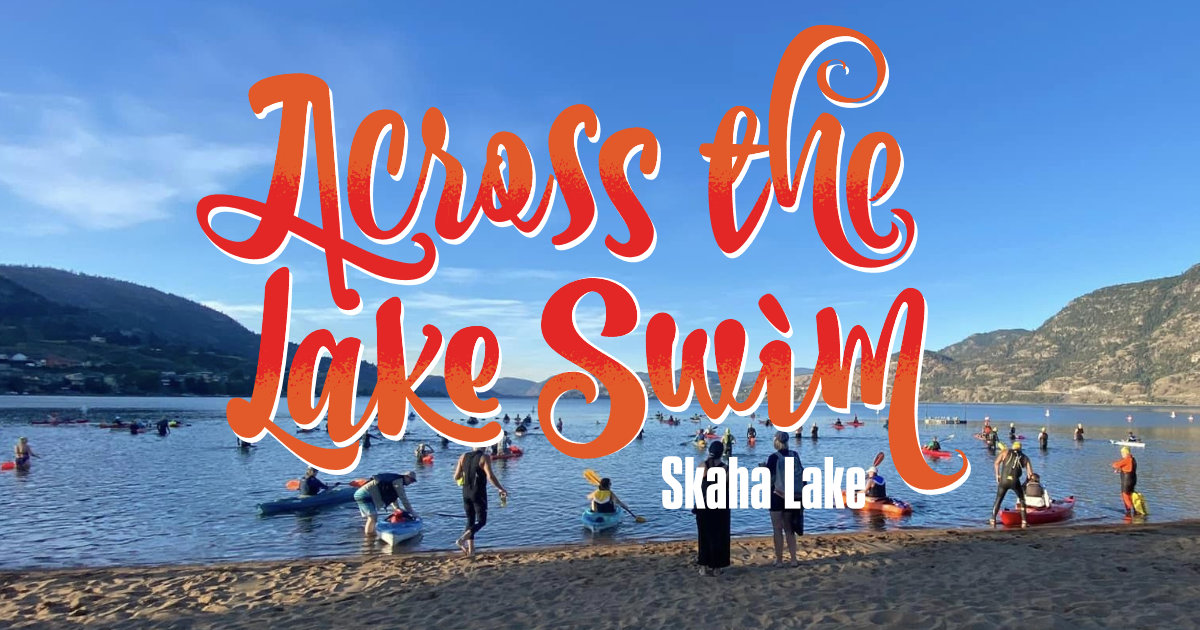 Across the Lake Swim Skaha Lake - Across the Lake Swim