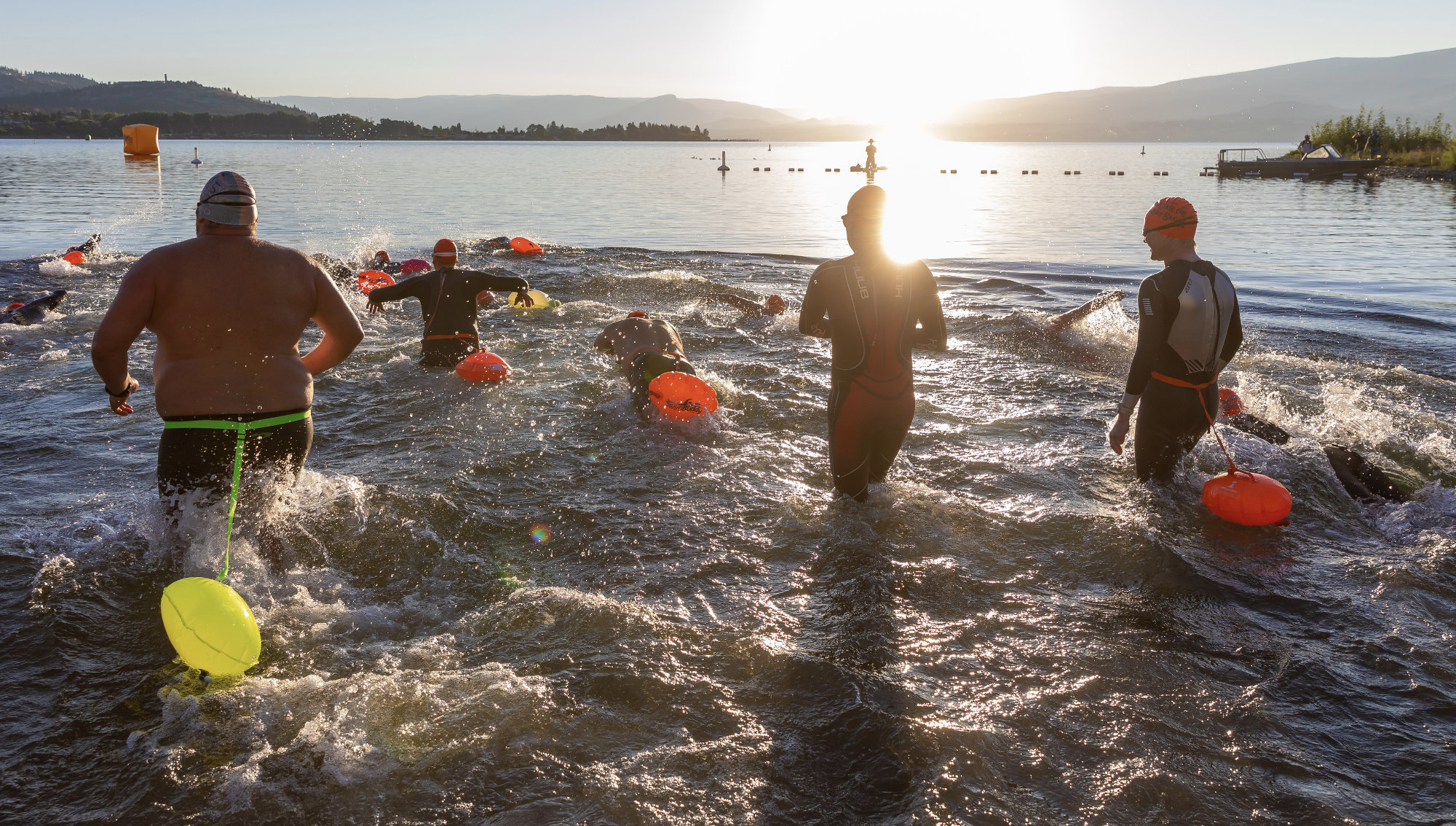 Across the Lake Swim - Open Water Swims in BC